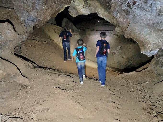 Welcome to nature's funhouse! These intrepid explorers are about to discover why Peppersauce Cave is Arizona's ultimate underground playground.