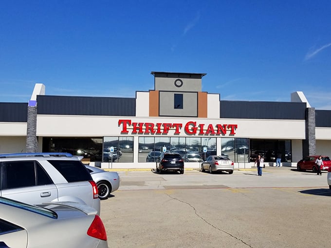 "Thrift Giant" indeed! This behemoth of bargains stands ready to swallow your wallet whole &ndash; and spit out treasures you never knew you needed.