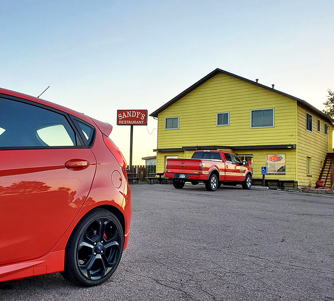 Welcome to breakfast paradise! Sandy's Restaurant may look unassuming, but this yellow house holds the key to Colorado Springs' most delectable morning delights.