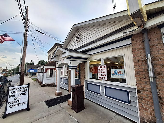 Welcome to comfort food paradise! Thurmont Kountry Kitchen's charming exterior promises a feast for the senses and the soul.