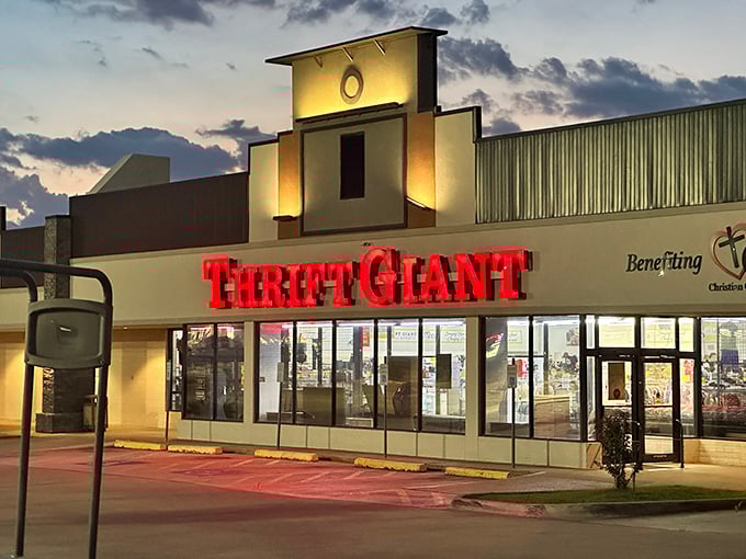 "Thrift Giant" indeed! This behemoth of bargains stands ready to swallow your wallet whole &ndash; and spit out treasures you never knew you needed.