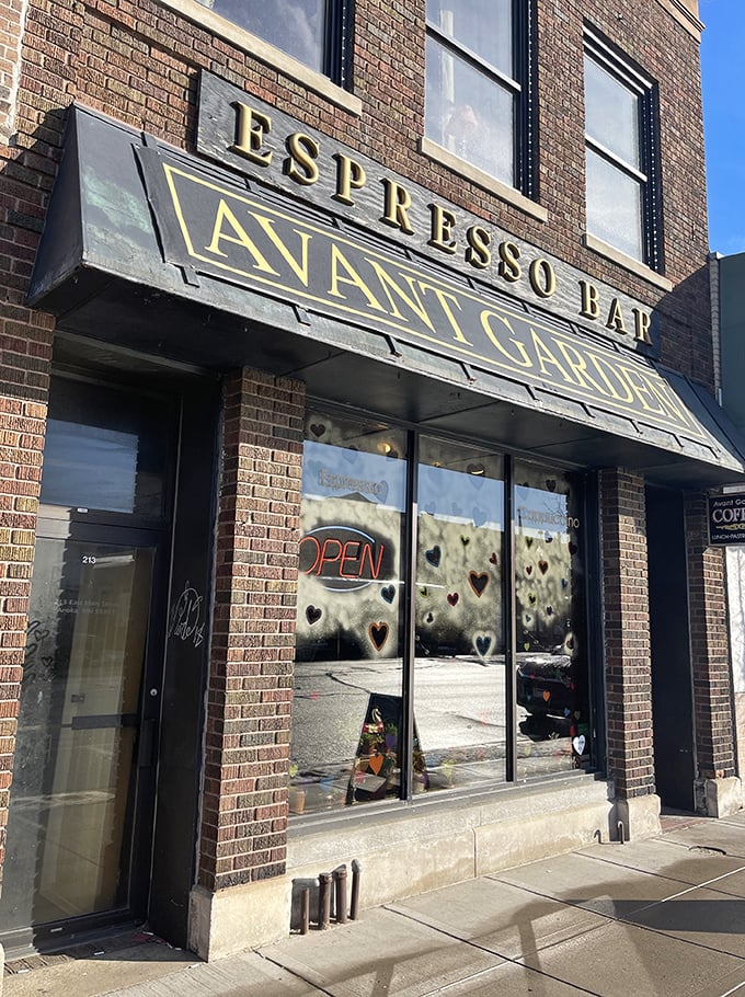 Welcome to Avant Garden, where books and brews collide! This charming storefront promises literary delights and caffeinated dreams, all wrapped in brick-and-mortar coziness.