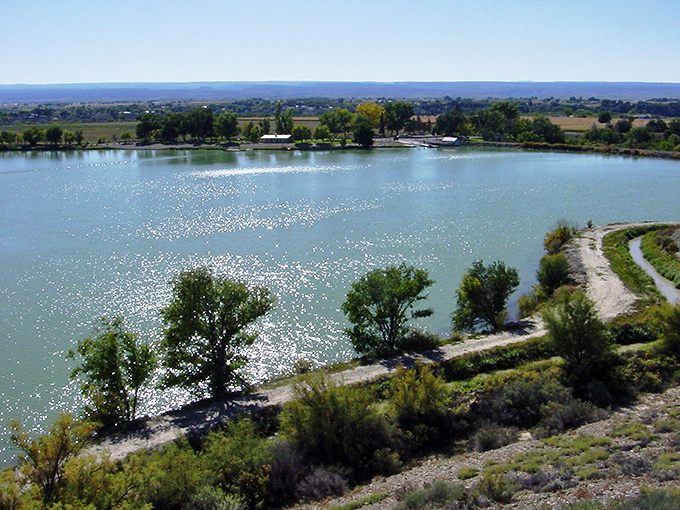 Sweitzer Lake: A shimmering oasis that puts the 'sweet' in Sweitzer! This hidden gem sparkles like nature's own disco ball, inviting you to dive into Colorado's best-kept secret.