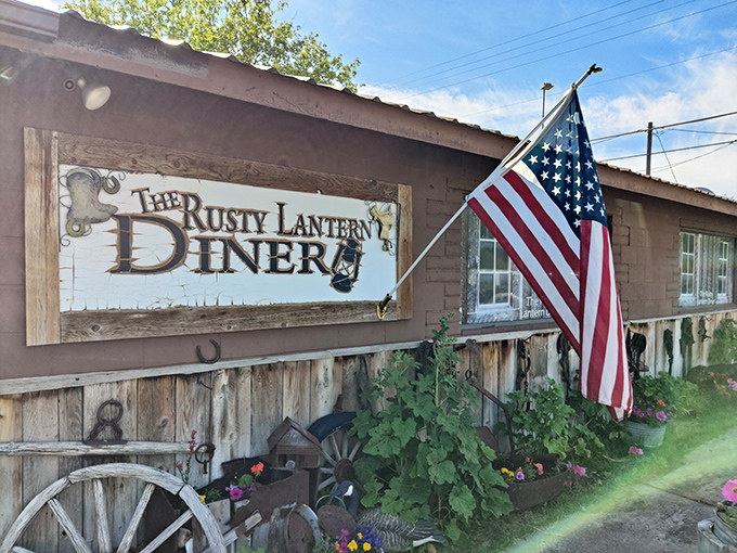 Step back in time at the Rusty Lantern Diner, where vintage charm meets modern comfort food cravings. It's like a Norman Rockwell painting come to life!