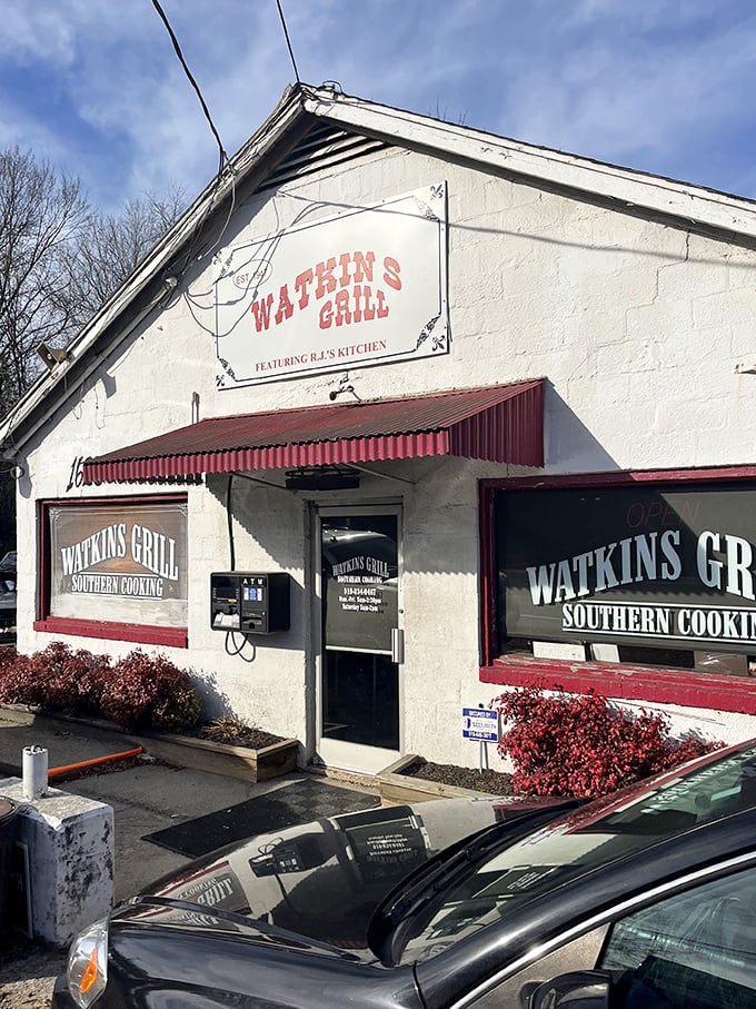 A slice of Americana, served with a side of Southern charm. Watkins Grill's unassuming exterior belies the culinary treasures waiting inside this Raleigh institution.