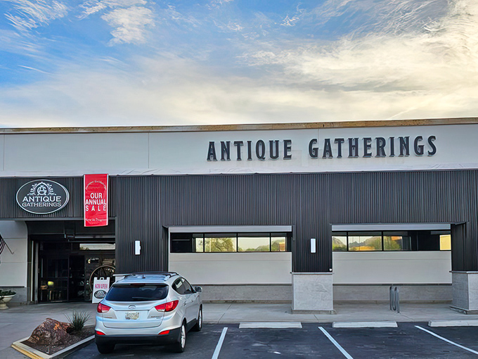 Welcome to Antique Gatherings, where the past comes out to play! This Phoenix treasure trove is like a time machine disguised as a strip mall.