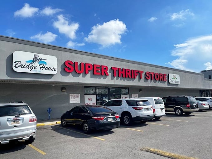 Welcome to the Bargain Bonanza! This isn't just a store; it's a treasure hunt where your wallet gets a standing ovation.