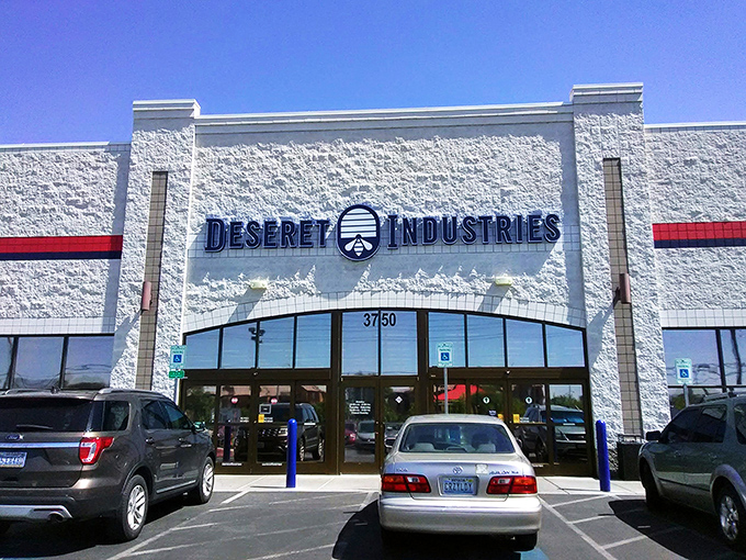 "Bargain hunters, prepare for paradise! This unassuming exterior hides a treasure trove that would make Indiana Jones jealous."