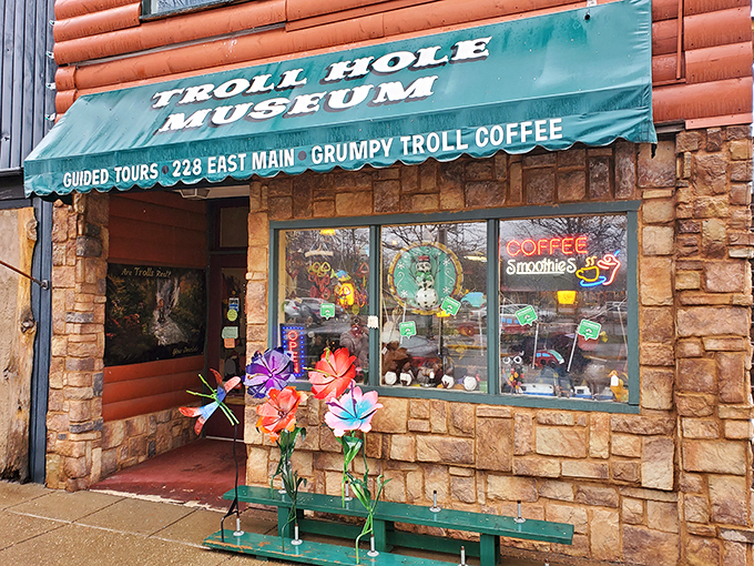 Step into a world where whimsy reigns supreme and every shelf tells a story. This troll-tastic wonderland is like Willy Wonka's factory, but for nostalgia buffs!