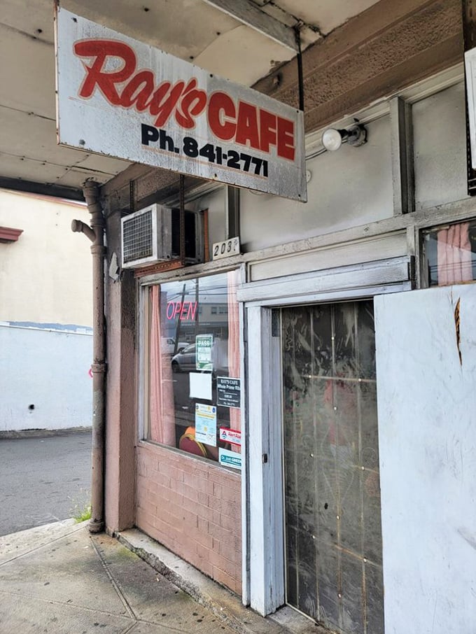 Welcome to Ray's Cafe, where the sign might be faded, but the flavors are anything but!