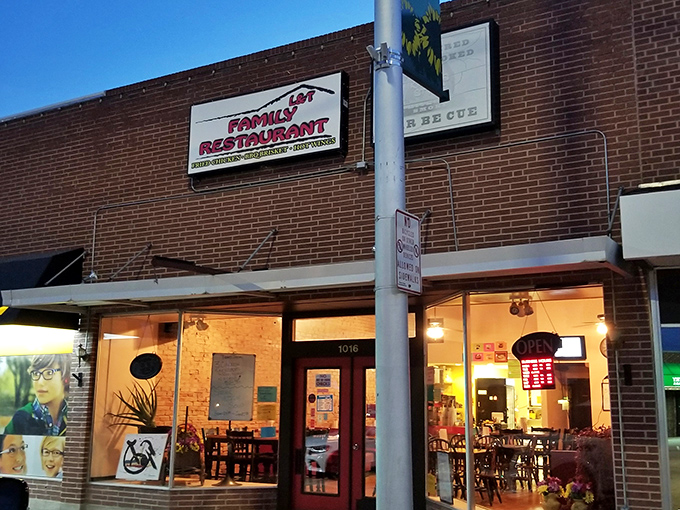 "Welcome to flavor town!" This unassuming brick facade hides a treasure trove of comfort food that'll make your taste buds do a happy dance.