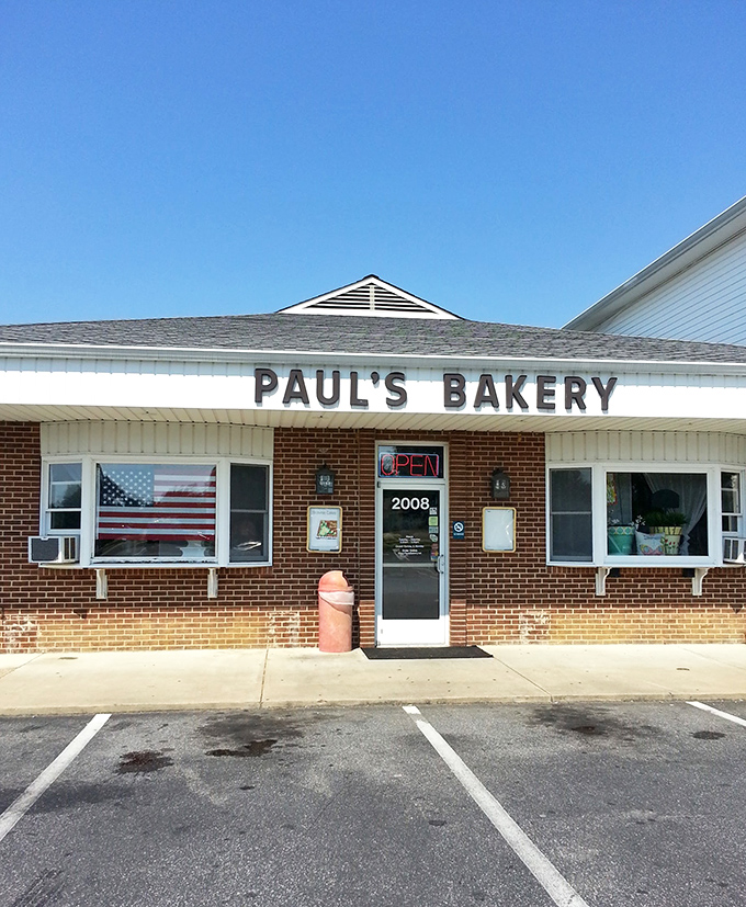 Welcome to donut paradise! Paul's Bakery's unassuming exterior hides a world of sugary delights that would make Homer Simpson weep with joy.