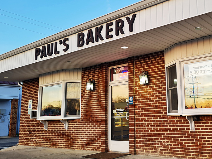 Welcome to donut paradise! Paul's Bakery's unassuming exterior hides a world of sugary delights that would make Homer Simpson weep with joy.