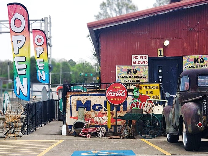 Step into a treasure hunter's paradise! Fayetteville's Funky Flea Market is a labyrinth of curiosities where one person's castoff becomes another's prized possession.