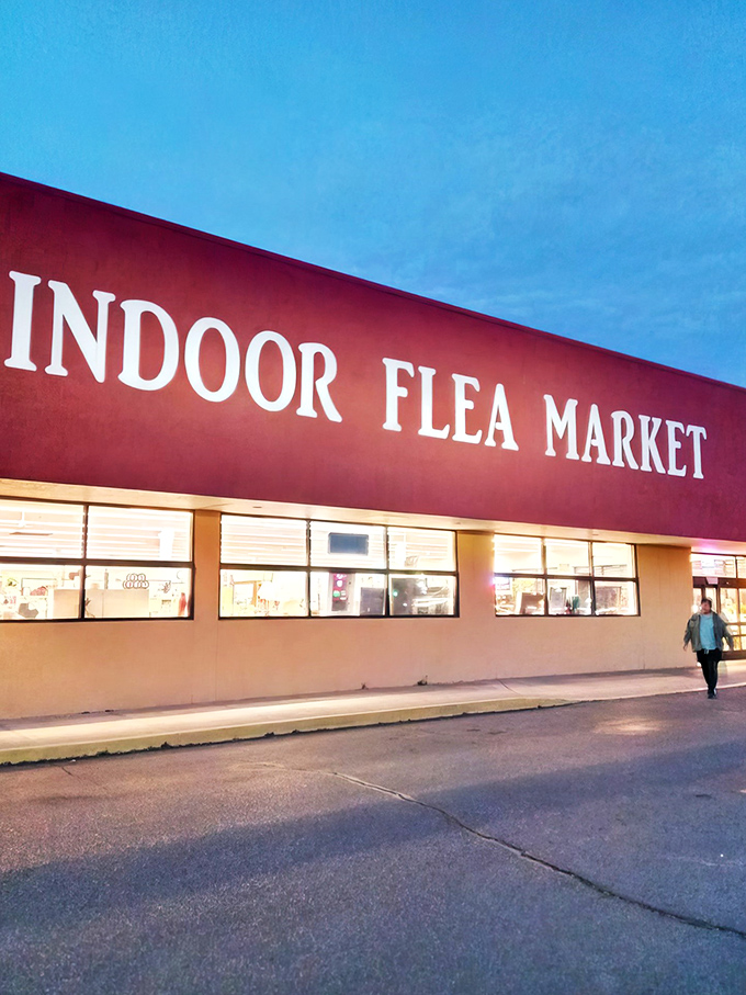 Welcome to the treasure hunter's paradise! This unassuming exterior hides a world of wonders waiting to be discovered inside.