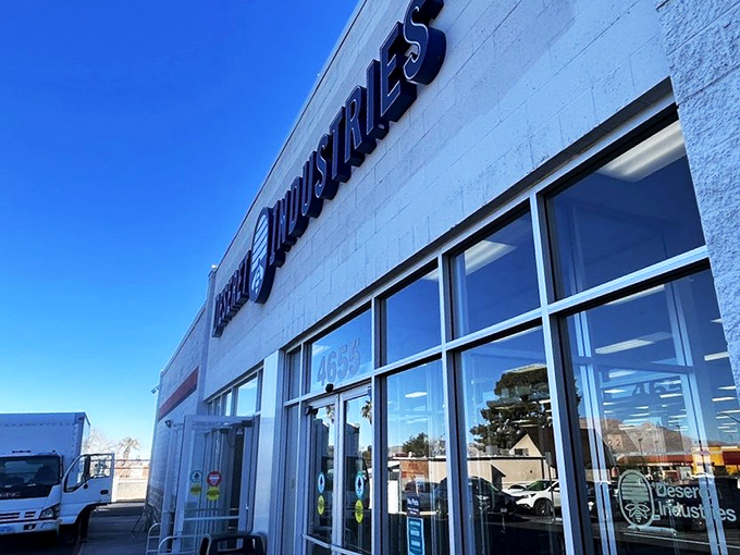 "Bargain hunters, prepare for paradise! This unassuming exterior hides a treasure trove that would make Indiana Jones jealous."