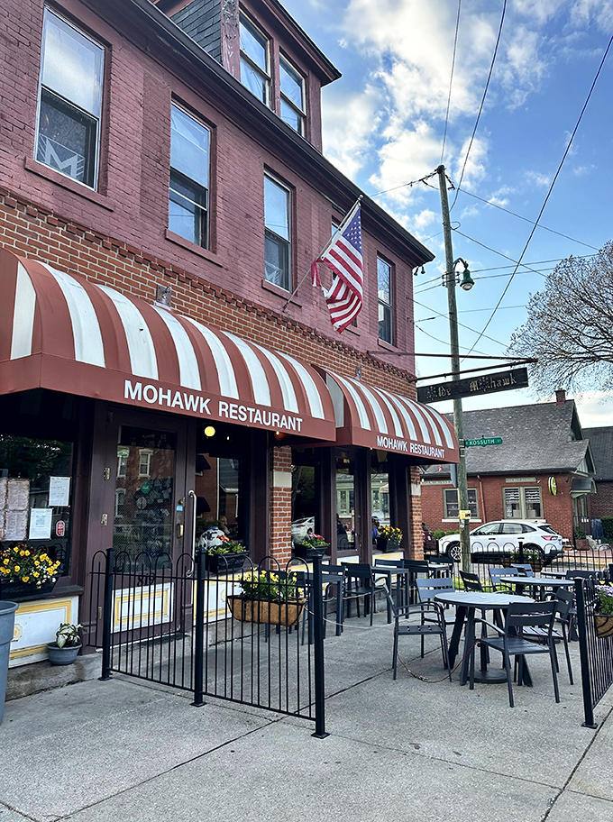 Welcome to The Old Mohawk, where history and hunger collide! This brick beauty has been serving up comfort food and charm since 1933.