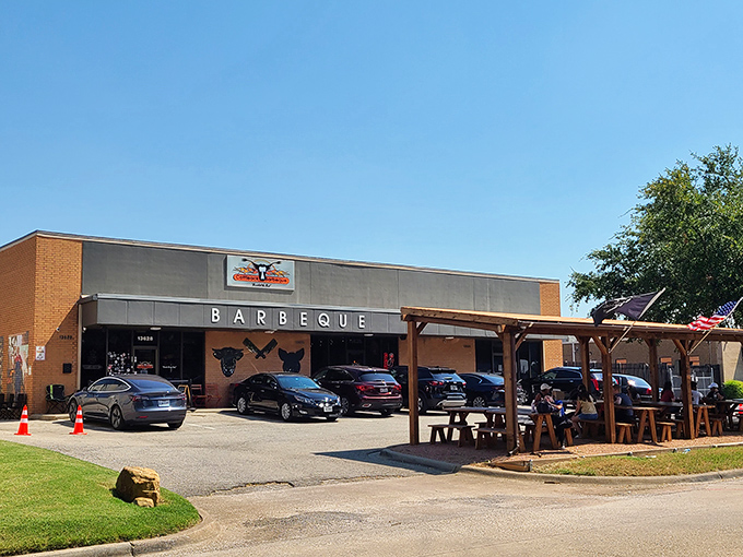 Welcome to meat paradise! Cattleack Barbeque's exterior might be unassuming, but inside lies a smoky wonderland that'll make your taste buds dance.