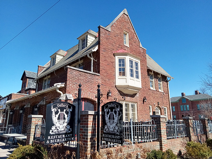 A Bavarian fairytale in brick and mortar! Valter's at the Maennerchor stands proudly, inviting you to step into a world where German gemütlichkeit meets Midwestern charm.