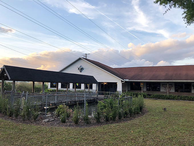 Welcome to the Wild West of flavor! Frontier Steakhouse's unassuming exterior hides a world of meaty delights waiting to be discovered.