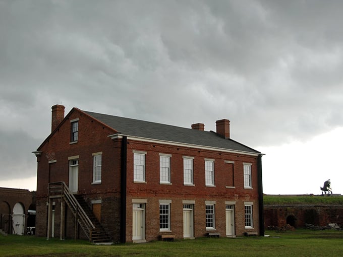 "Who needs a time machine? Fort Clinch's brick facade and cannon-lined grounds transport you straight to the 1800s. History buffs, prepare to swoon!