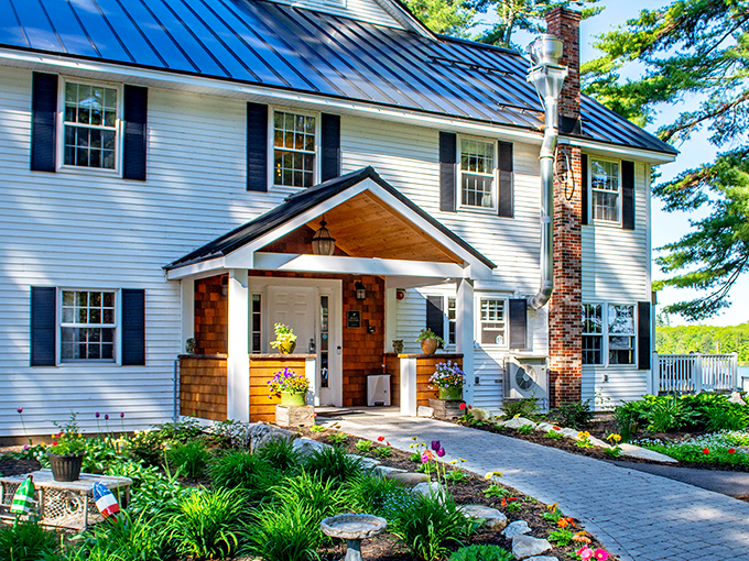 Welcome to Wolf Cove Inn, where New England charm meets lakeside serenity. This isn't just a B&B; it's a postcard come to life!