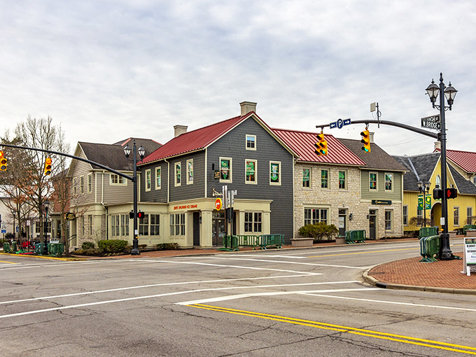 Step into a Norman Rockwell painting come to life! Dublin's historic downtown charms with its quaint architecture and inviting storefronts, beckoning visitors to explore its treasures.