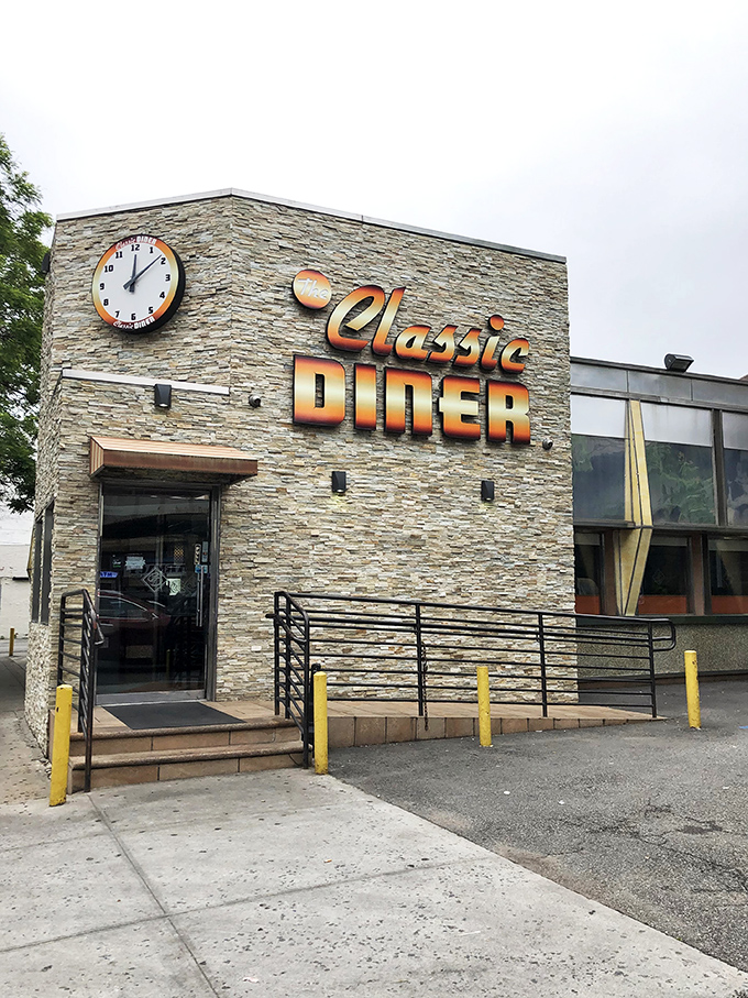 Time stands still at The Classic Diner, where the clock always points to delicious o'clock. This stone-faced beauty serves up nostalgia with a side of modern flair.