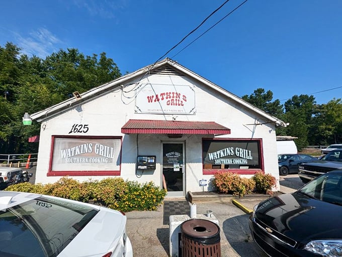 A slice of Americana, served with a side of Southern charm. Watkins Grill's unassuming exterior belies the culinary treasures waiting inside this Raleigh institution.