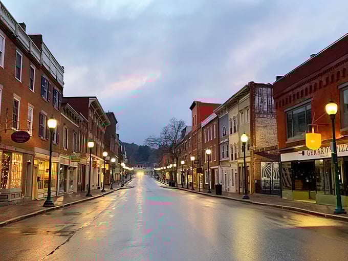 Brick by brick, charm by charm: Gardiner's main street is like a Norman Rockwell painting come to life, with a dash of modern-day hustle and bustle.