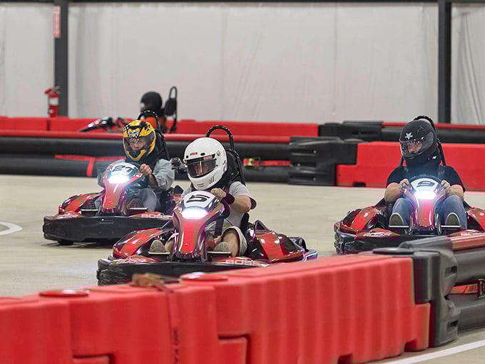 Ready, set, go! These sleek karts are primed for action, promising an adrenaline rush that'll make you feel like Mario Andretti.