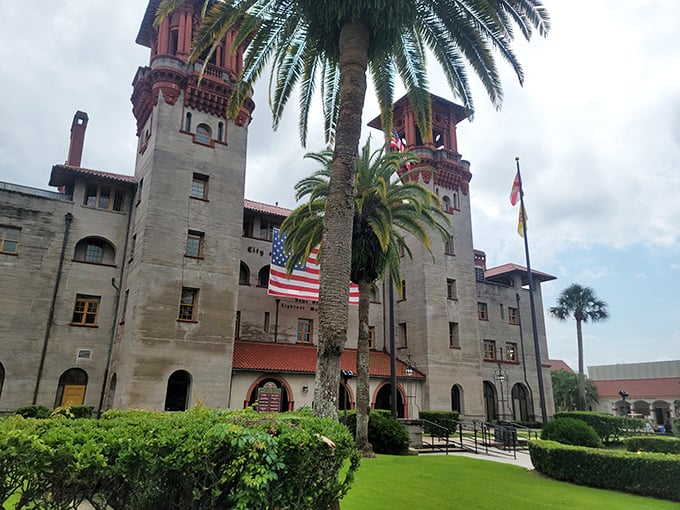A palace fit for a Gilded Age tycoon or a time-traveling wizard? This architectural marvel is the Lightner Museum, where history and whimsy collide in spectacular fashion.
