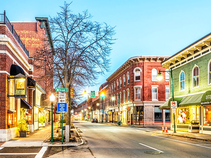 Rockland's Main Street: Where history meets hipster. These brick beauties have seen more drama than a season of Downton Abbey, but now they're living their best life as charming shops and cafes.