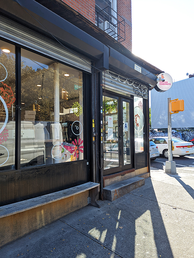 A donut shop that's more inviting than your grandma's kitchen? Fan-Fan Doughnuts' storefront is a sugar-coated siren call to carb lovers everywhere.