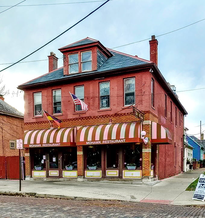 Welcome to The Old Mohawk, where history and hunger collide! This brick beauty has been serving up comfort food and charm since 1933.