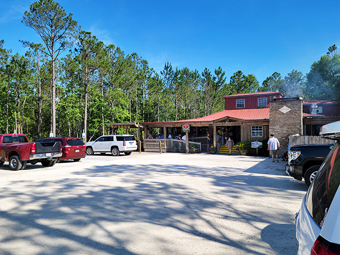 Welcome to Big Mike's, where the steaks are so good, they should have their own fan club. This unassuming exterior hides a carnivore's paradise within.