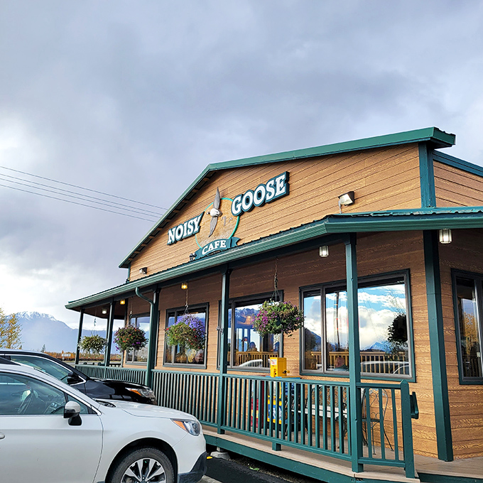 Welcome to The Noisy Goose, where rustic charm meets comfort food paradise. This wooden wonderland might just be Alaska's answer to Southern hospitality!