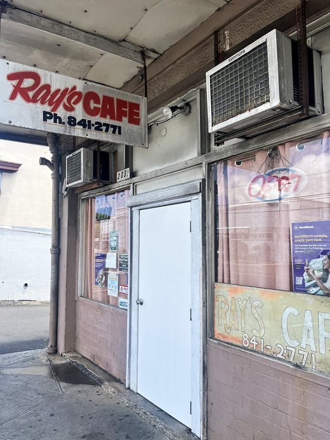 Welcome to Ray's Cafe, where the sign might be faded, but the flavors are anything but!
