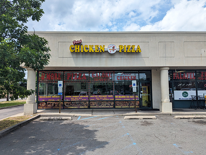 Welcome to chicken paradise! Galore's unassuming exterior hides a world of crispy, juicy delights that'll make your taste buds do a happy dance.