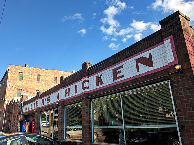 "Welcome to chicken paradise!" This unassuming brick building houses more flavor than a season of Top Chef.