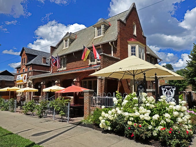 A Bavarian fairytale in brick and mortar! Valter's at the Maennerchor stands proudly, inviting you to step into a world where German gem&uuml;tlichkeit meets Midwestern charm.