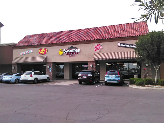 Sweeties Candy: Where dreams come wrapped in cellophane! This unassuming storefront hides a wonderland that would make Willy Wonka jealous.