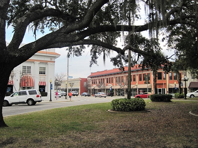 Sebring's downtown: Where time slows down and Spanish moss-draped oaks whisper tales of yesteryear. It's like stepping into a Norman Rockwell painting, but with better Wi-Fi.