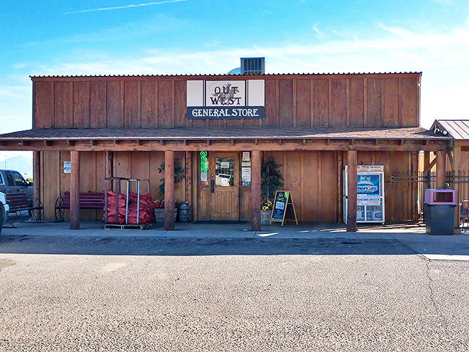 Welcome to the Wild West&hellip; of snacks! Out West General Store stands proud against the Arizona sky, promising adventure and tasty treats.