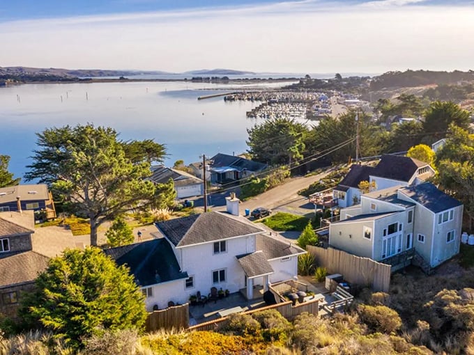 Bodega Bay: Where the hills meet the sea in a postcard-perfect embrace. This coastal gem is like a warm hug from Mother Nature herself.