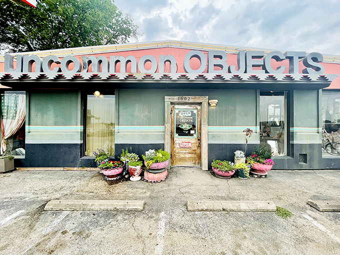 Welcome to Uncommon Objects, where the past meets peculiar! This quirky storefront promises a journey through time and taste that's uniquely Austin.