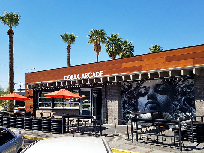 1. this retro cool arcade bar in arizona will transport you to the 1980s