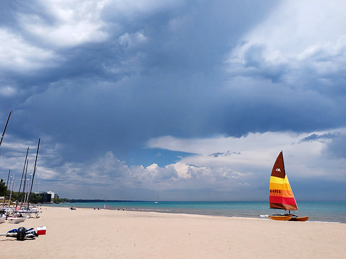 Who needs the Caribbean when you've got this? Lake Michigan's crystal-clear waters and golden sands rival any tropical paradise. Just add sunscreen and a good book!