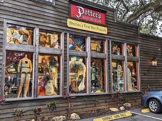 Welcome to Potter's Wax Museum, where history comes alive&hellip; sort of. This wooden time machine houses more frozen faces than a Botox convention gone wrong!