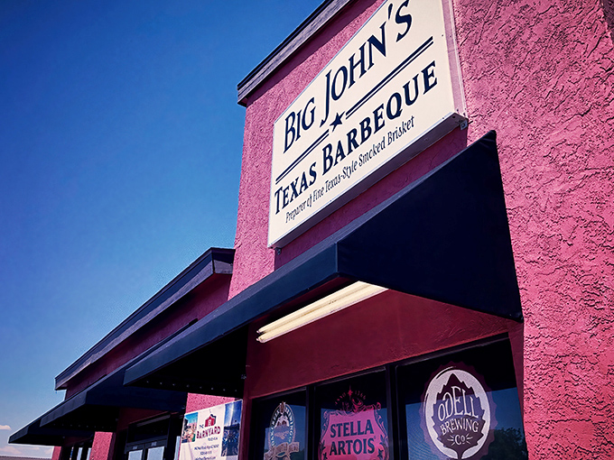 Gas station gourmet? You bet! This vintage truck isn't hauling fuel &ndash; it's delivering smoky, meaty dreams to BBQ lovers.